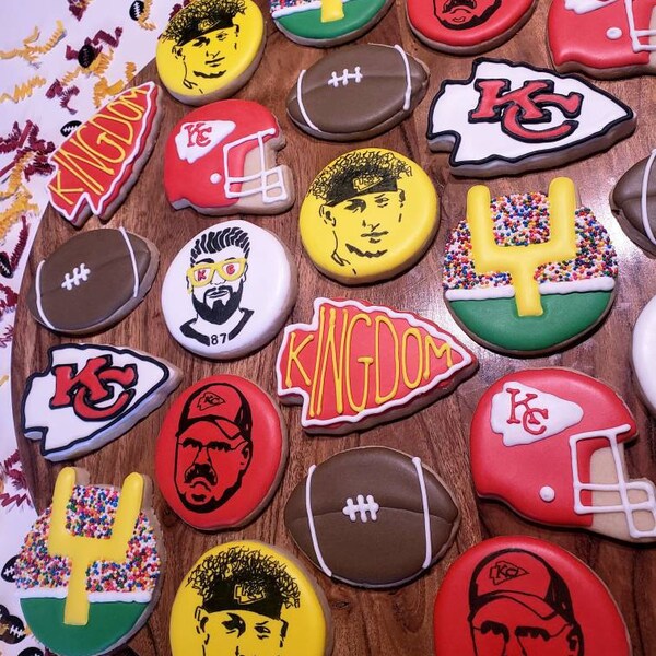 Football Game Day Cookie Cutter Set of 5 - Etsy