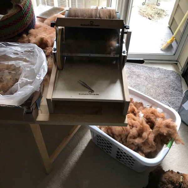 Complete Kit Standard Brother Drum Carder Medium or Fine Tooth Drum ...
