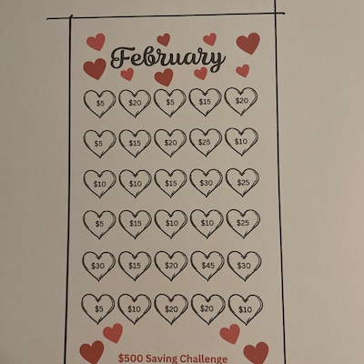 A6 Savings Challenge Printable, Boho Saving Money Tracker Bundle ...