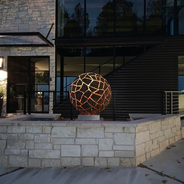 Arbor Aeternia - Kinetic Tree Sculpture - Modern Outdoor Art - Large ...