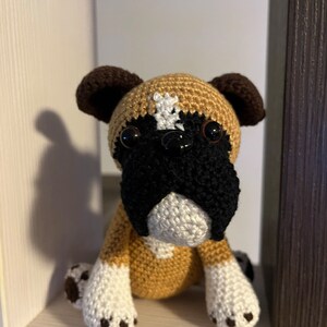 Boxer Crochet Pattern, Crochet Boxer, Boxer, Crochet Pattern, Amigurumi ...