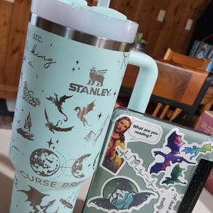 STANLEY No Place Like Home Full Wrap Engraved 40oz STANLEY With Handle ...