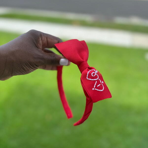 Long Tail Moon Stitch Bow - Etsy