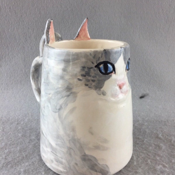 Handmade Thumbs up Cheerful Optimist Mug - Etsy