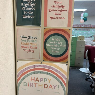 Editable Classroom Groovy Retro Complete Collection Printable Bundle ...