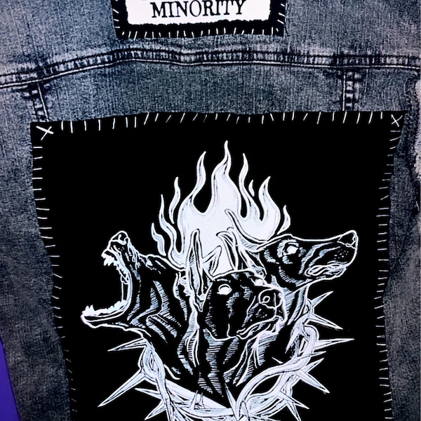 Cerberus Backpatch - Etsy