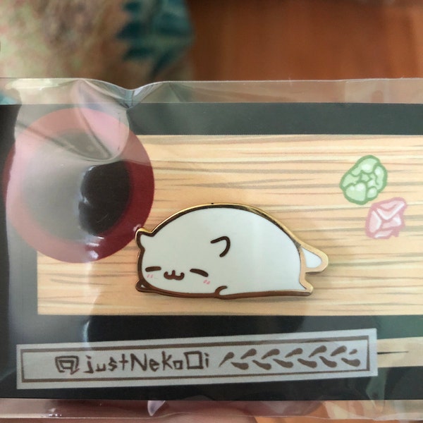 Sushi Cat Mewchi Hard Enamel Pin - Rice Kitty Nigiri 1.25"~1.5" - Etsy