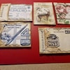 Vintage Tabs and Labels Digital Download Printable Ephemera - Etsy