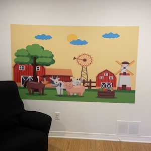 Cowboy / Western Wall Mural, Peel and Stick Removable Vinyl Wallpaper ...
