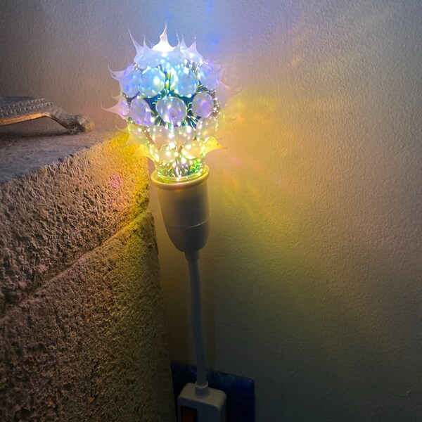 Etsy Exclusive! Green UBO Led Light. Silicon Drops Light Bulb. Hand ...