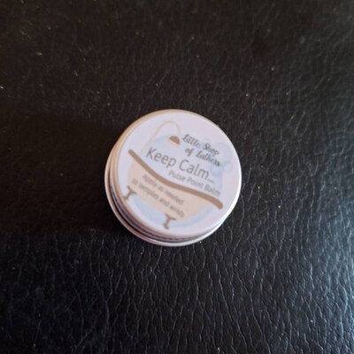 Keep Calm Pulse Point Balm Aromatherapy Gift Temple Balm Relax, De ...