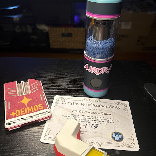 Keycard deimos Variant Starfield Inspired, Glow-in-the-dark 1:1 Full ...