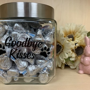 Goodbye Kisses Jar - Etsy