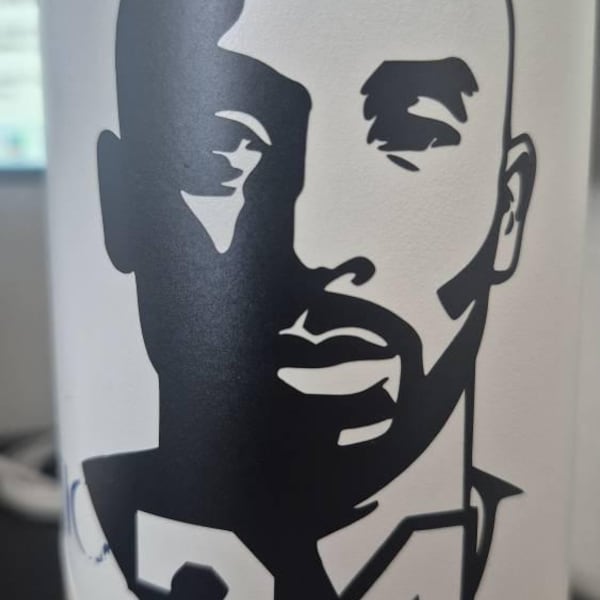 Kobe Bryant Vinyl Decal – Tribute to a Basketball Legend - Etsy