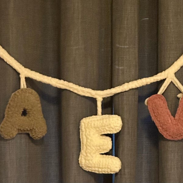 Alphabet and Math Bundle Crochet Patterns Soft Plush Letters Soft Plush ...