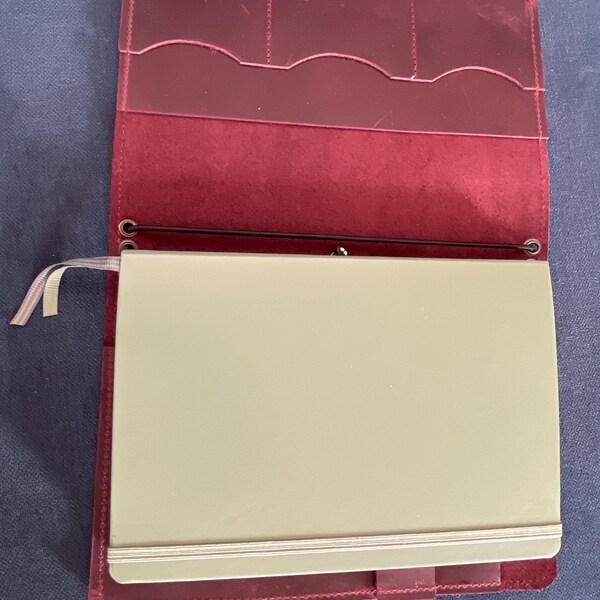 A5 Notebook Cover,personalized Notebook Cover,personalized Refillable ...