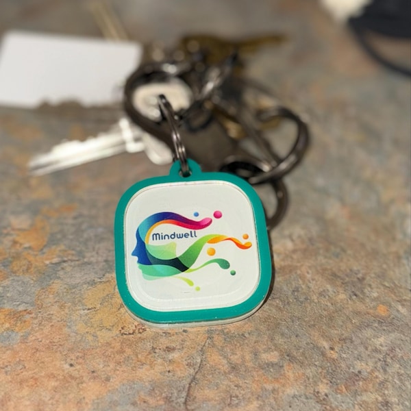 NFC Keychain | Business Keychain | QR Code Keychain | Social Media ...