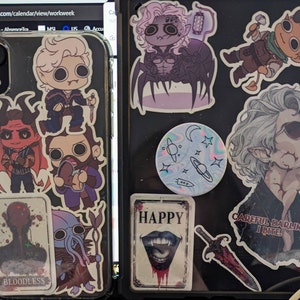 Baldur's Gate 3 Goober Character Stickers - Etsy