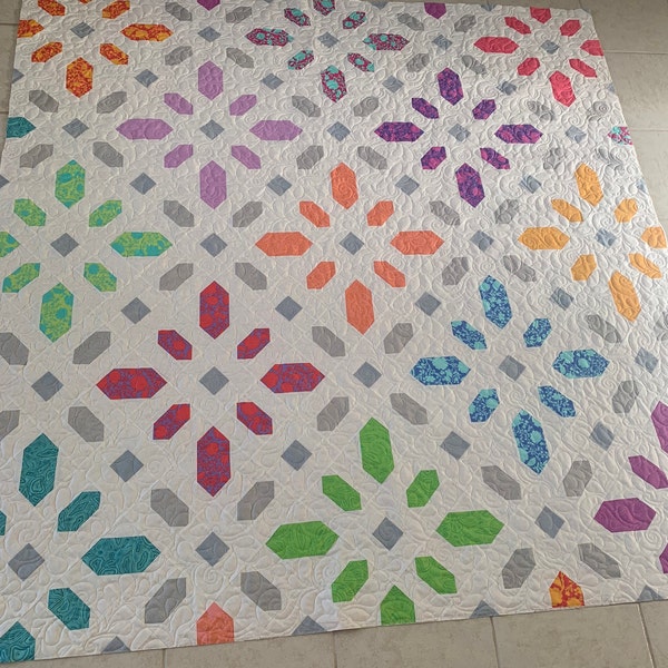 Eyelet Lace Quilt PATTERN ONLY | PDF Quilt Pattern | Download Pattern ...