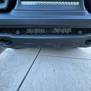 Ram TRX License Plate Hole Plugs - Color Matched to Skid Plate - Etsy
