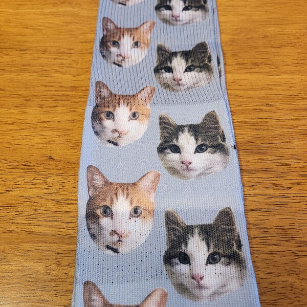 Custom Two Faces on Socks, Personalized Photo Gift Couple Kids Wedding ...