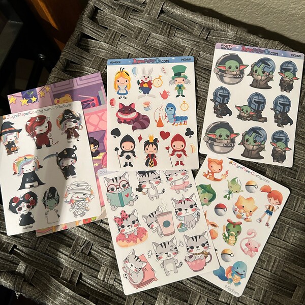 Star Trek TOS Inspired Character Stickers - Etsy