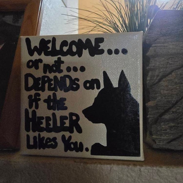 Stumpy Tail Heeler Decal, Australian Cattle Dog Decal, Blue Heeler ...