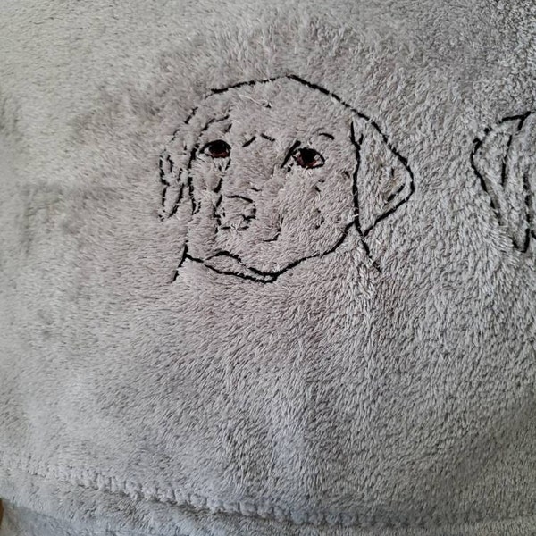 LABRADOR - Dog Hand Embroidery PDF Pattern, Easy Beginner Hoop ...