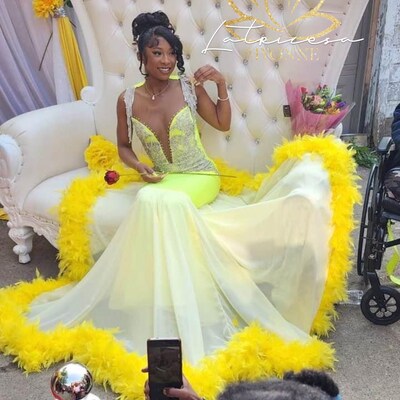 Pale Yellow Chiffon Fabric by the Yard Sheer Fabric Light Weight Yellow ...