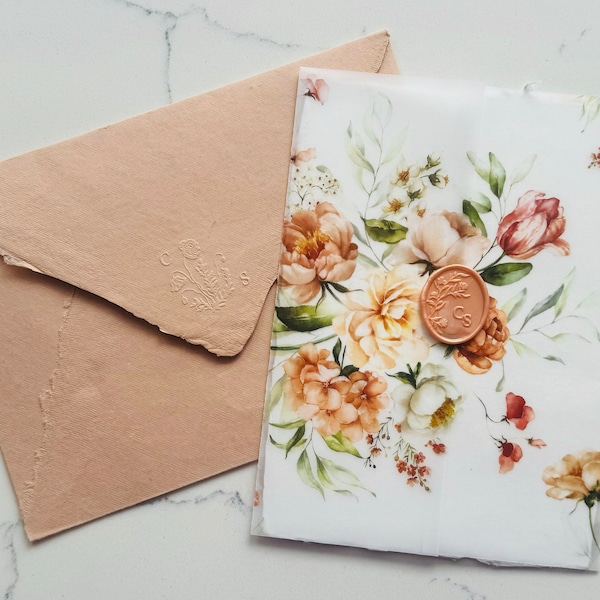 Floral Embosser, Iceland Poppies, Envelope Embosser, Emboss Wedding ...