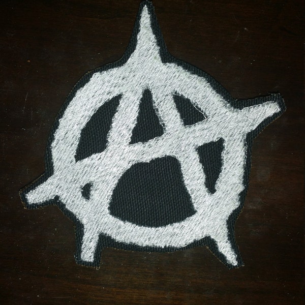 Anarchy Patch, Iron-on Patch, Sew-on Patch, Cyberpunk Patch - Etsy