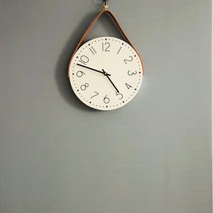 Small Wall Clock Tiny Home Decor Modern Style Living Modern Farmhouse ...