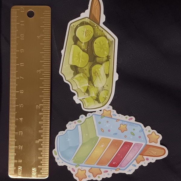 Popsicle Stickers - Transparent Stickers - Popstickles - Butter ...