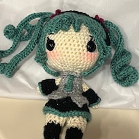 PDF: Hatsune Miku Inspired Amigurumi Doll - Crochet Pattern by ...