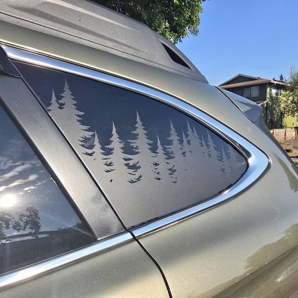 Custom Quarter Window Vinyl Decal Overlay – Compatible With Sequoia ...