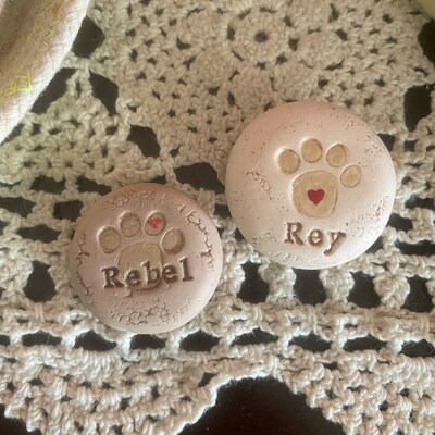 Employee Appreciation Gift, Small Gratitude Affirmation, Clay Stone, 1 ...