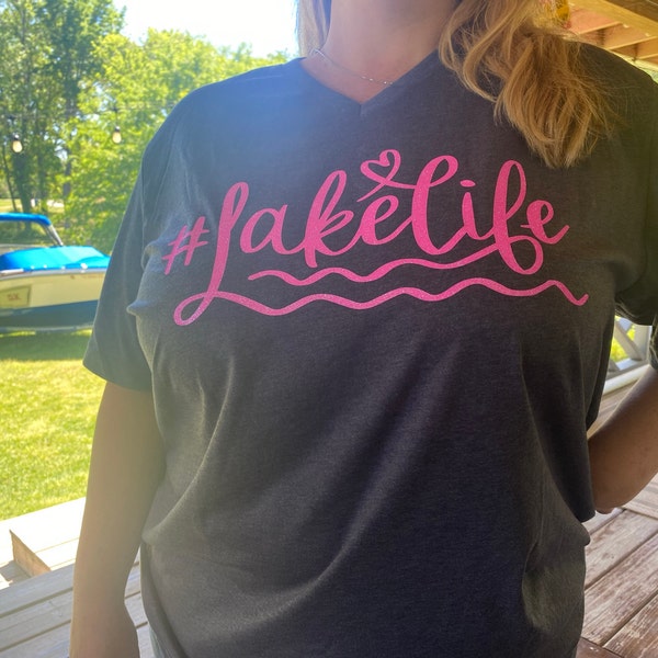 Lake Life Shirt, Lake Shirt, Gift for Travel Lover, Gift for Adventurer ...
