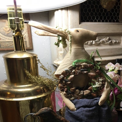 Primitive Rabbit Doll Rabbit E Pattern Rabbit Sewing Pattern Primitive ...