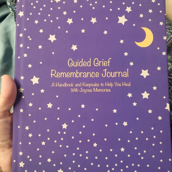 Guided Grief Remembrance Journal, A Handbook and Keepsake to Help You ...