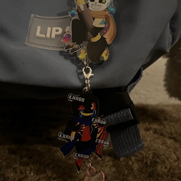 Undertale AU Linked 6.5 Acrylic Charm individual Charms 2 - Etsy