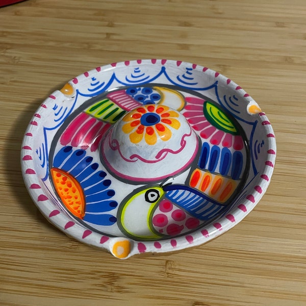 Mexican Handmade Bar Glass Rimmer | Hand-painted Guerrero Pottery - Etsy