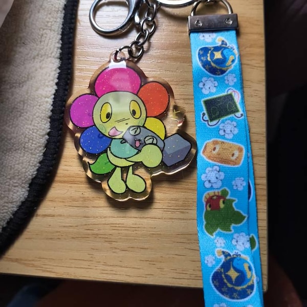 Firey Bfdi Keychain - Bfdi - Battle for Dream Island - BFB - Battle for ...