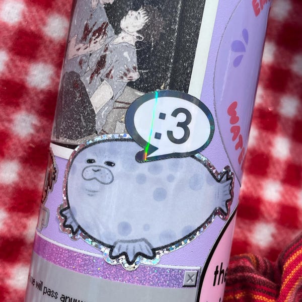 Y2k Nokia Flip Phone Holographic Sticker - Etsy