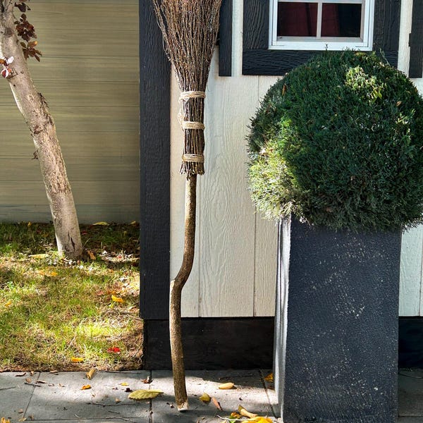 Pagan Witch Besom Broom Rustic Wedding Decor Witches Broom Witch ...