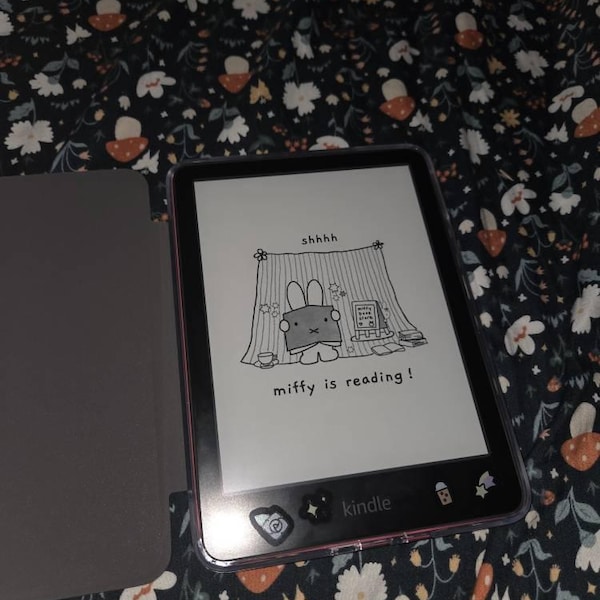 MIFFY Lock Screen for Kindle, Kindle Screensaver, Kindle Decoration ...