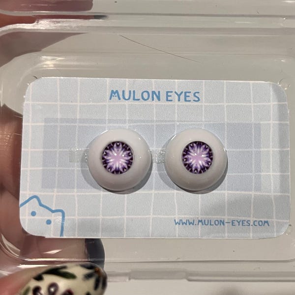 Acrylic Eyes | Type OF | Made to Order BJD & DD Doll Eyes Size 12mm ...