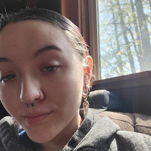 Goth Spike Plug Hoop Gauges Tunnels Ear Earrings Dangle 4g 2g 0g 00g 7/ ...