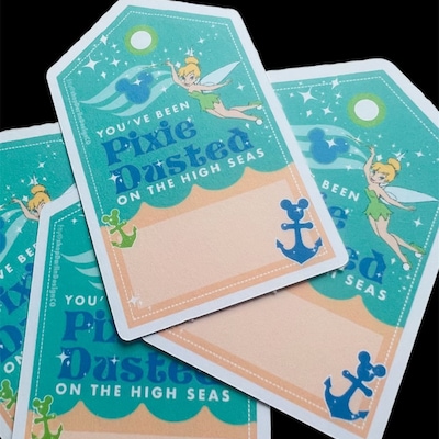 DCL Fish Extender Gift Tag Captain M Digital Download Shimmering Seas ...