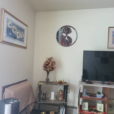 Serrated Classy Wood Wall Decor, Geometric Wood Wall Art, Home Decor ...