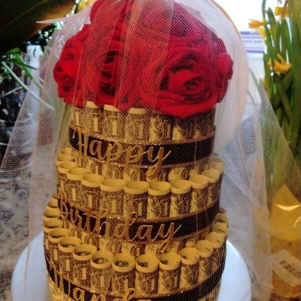 Surprise Money Pull Pouch- Rectangle, Christmas Money Pull Pouch, DIY ...